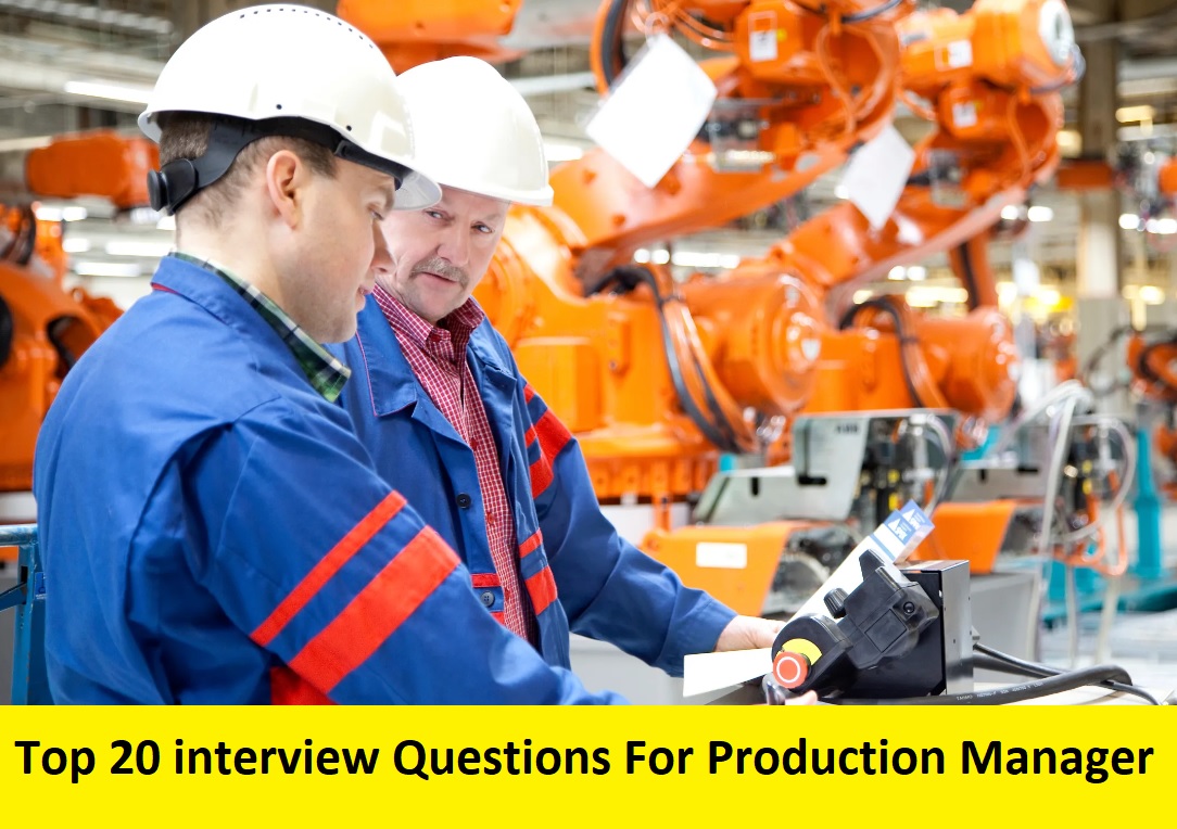 Top 20 Interview Questions for Production Managers - Quality Corner