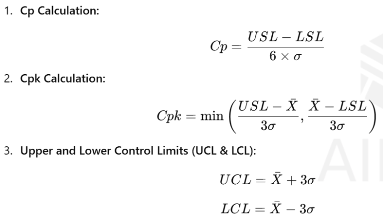 Top Interview Questions Related to SPC ,Cp and Cpk - Quality Corner